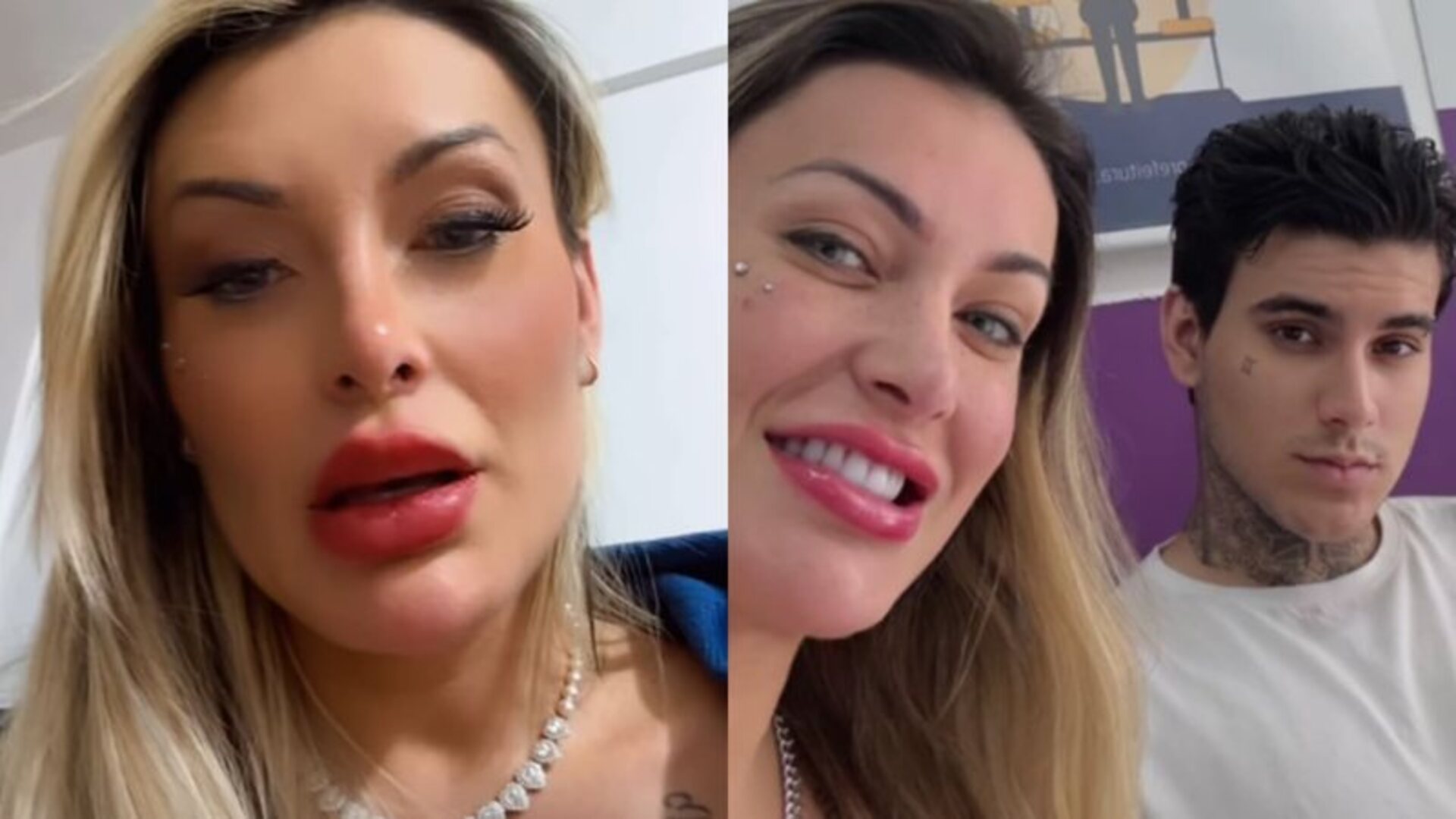 Andressa Urach choca ao fazer revelação sobre o filho: ‘Ensinei a apanhar’