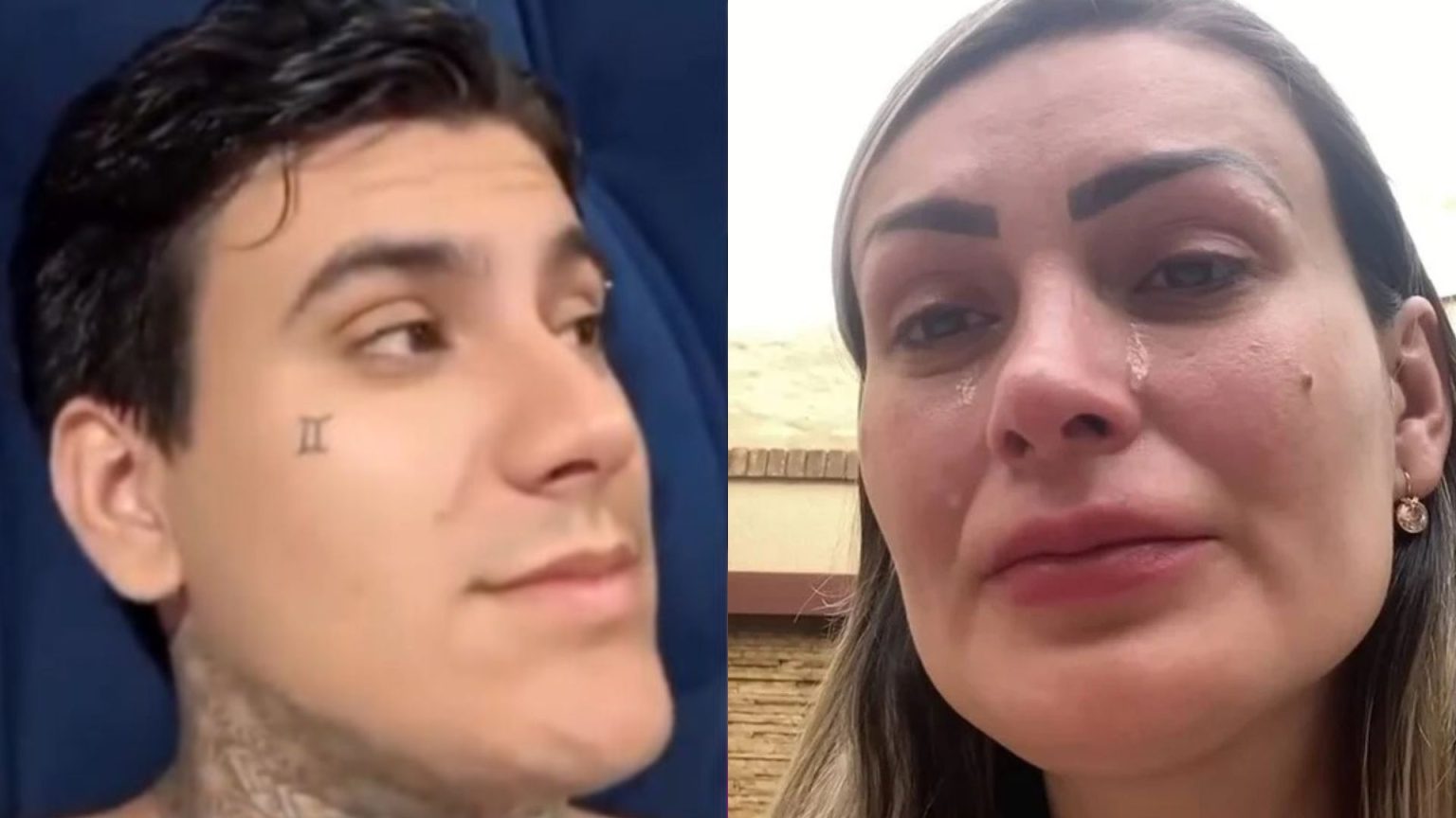 Devastada! Andressa Urach surge aos prantos após vídeo polêmico com o filho