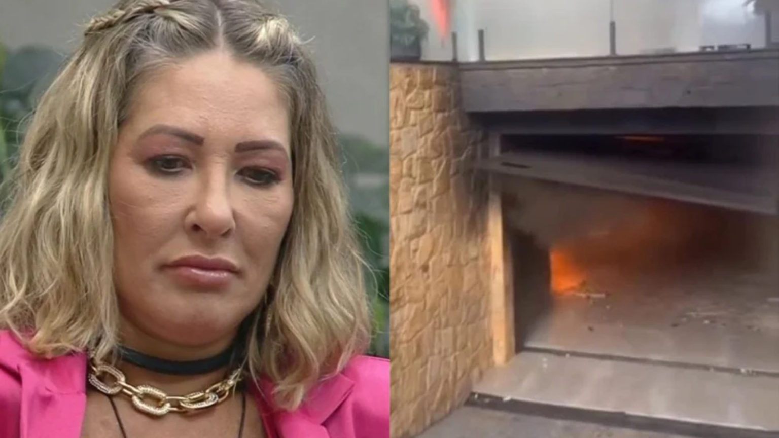 Mãe de MC Gui é acusada de colocar fogo na própria casa e desabafa