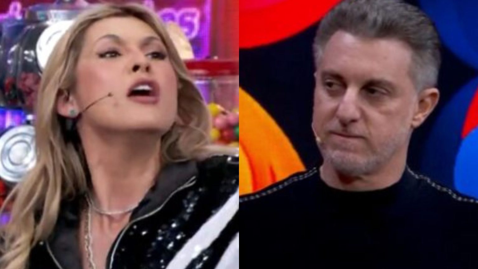 Lívia Andrade expõe bastidores com Luciano Huck no 'Domingão' e dispara ...