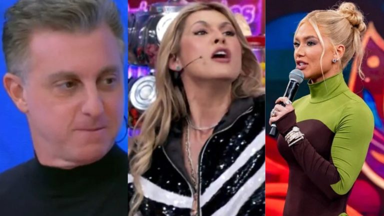 Luciano Huck confessa ciúmes de Lívia Andrade e Virginia no 'Domingão ...